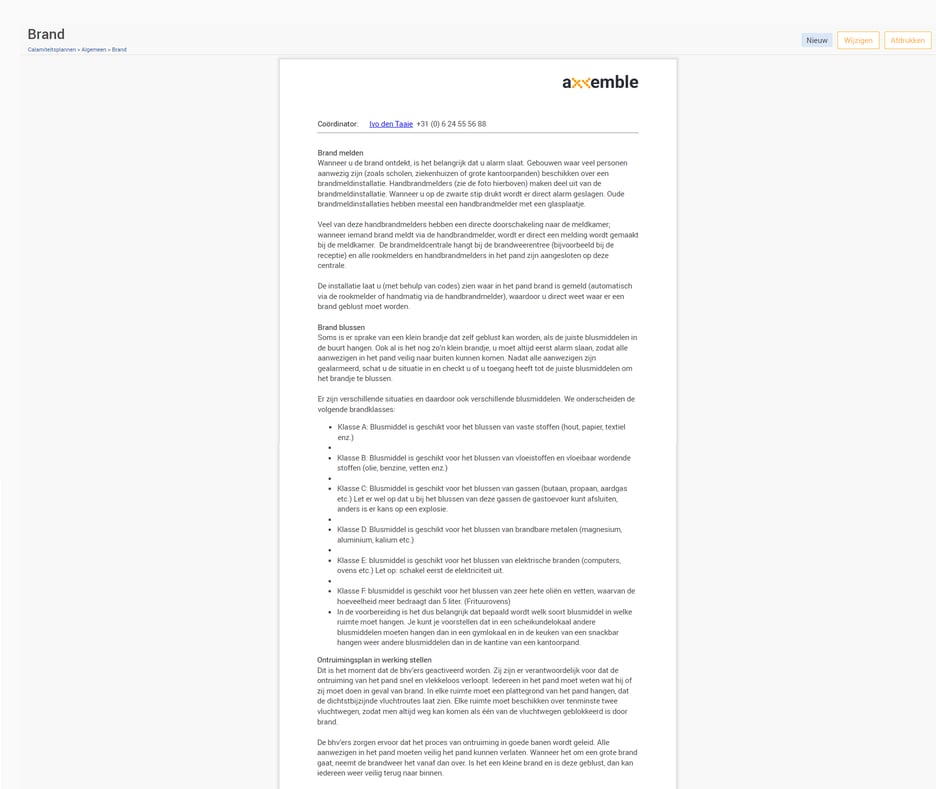 Een calamiteitenplan opstellen | Base27